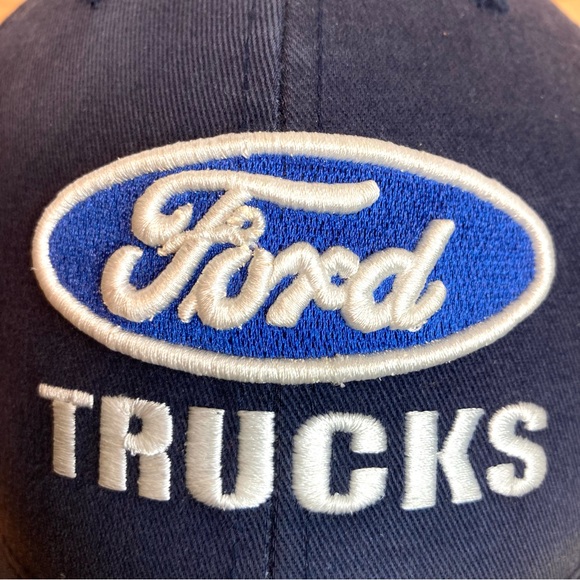 Checkered Flag | Accessories | Ford Trucks Baseball Hat Adjustable Navy ...